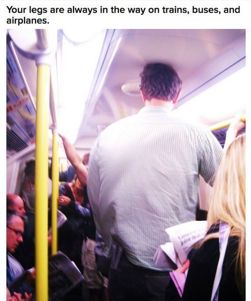 Photos That Prove Being Tall Can Be Extremely Painful | ThatViralFeed