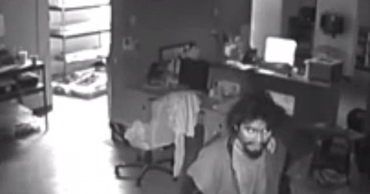 CCTV Footage Shows Robber Stopping To Watch Adult Video While In The ...