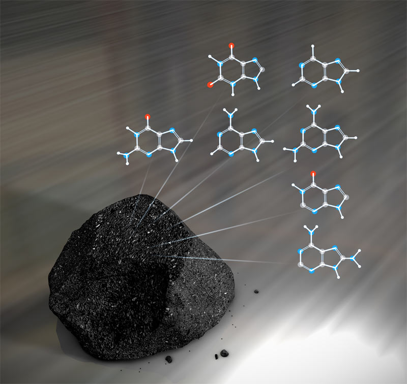 Study Suggests Meteorites Could Have All 5 Bases Of DNA And RNA ...
