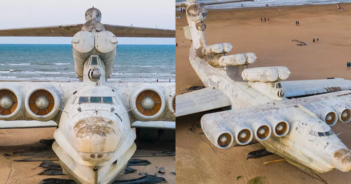 One Of World's Most Unusual Planes Bigger Than Boeing 747 Is Abandoned ...