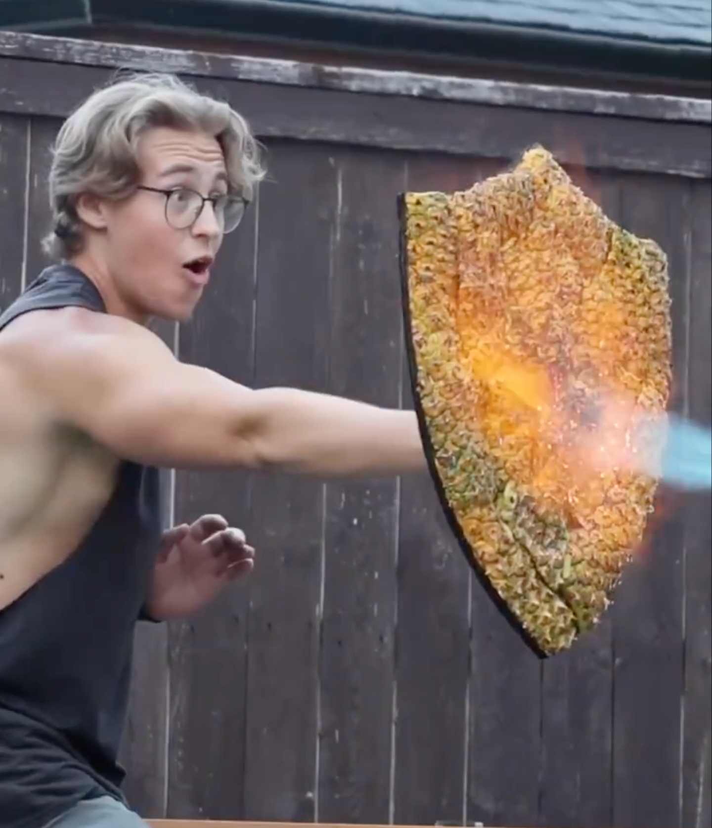 Man Makes 'Fireproof' Shield Out Of Pineapple Skin And People Are ...